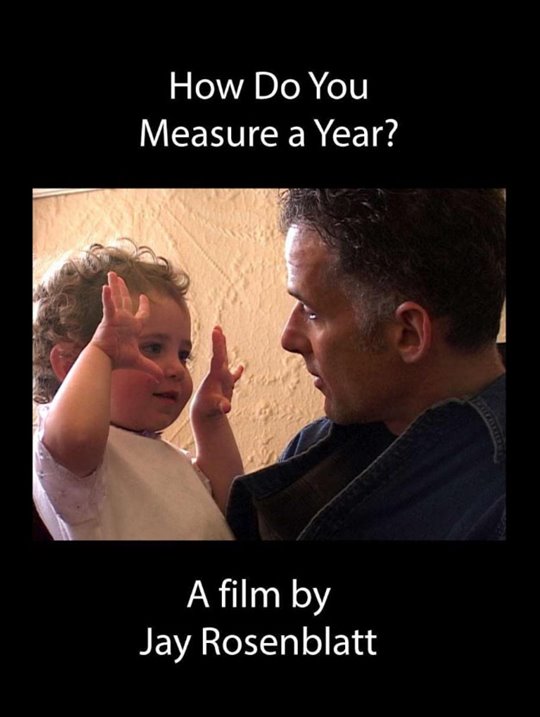 How Do You Measure a Year? movie large poster.