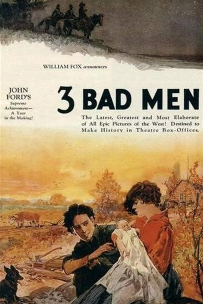 3 Bad Men (1926) Movie Poster