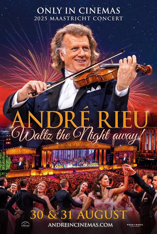 Andre Rieu's 2025 Maastricht Concert: Waltz the Night Away! Movie Poster