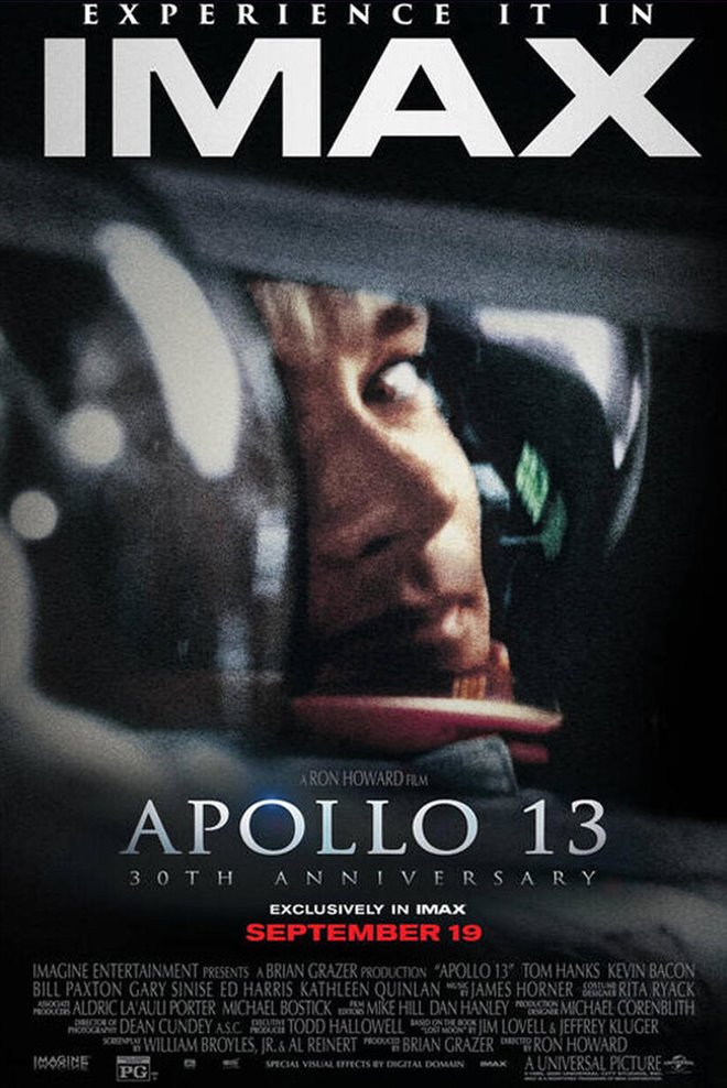 Apollo 13: 30th Anniversary: The IMAX Experience Movie Poster