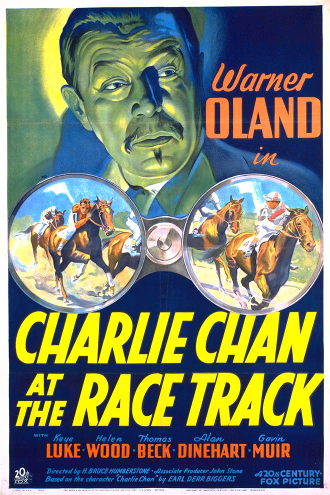Charlie Chan at the Race Track Movie Poster