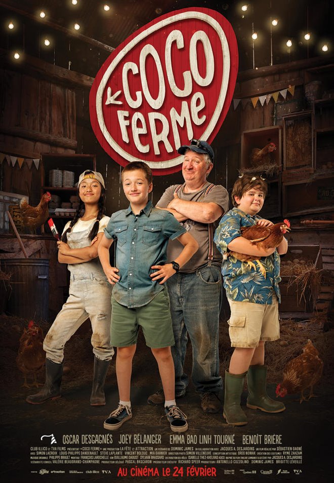 Coco Ferme movie large poster.