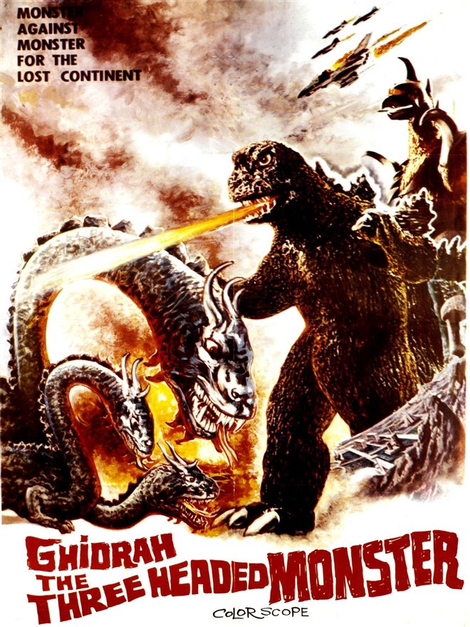 Ghidrah, the Three-Headed Monster Movie Poster