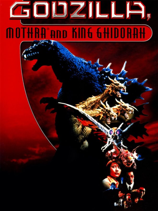 Godzilla, Mothra and King Ghidorah Movie Poster