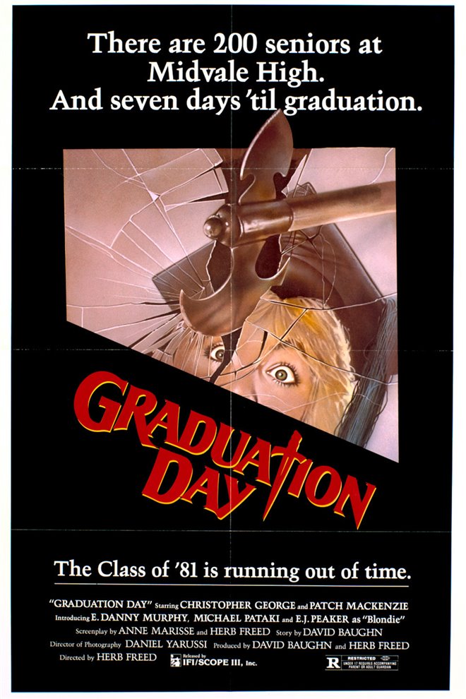 Graduation Day movie large poster.
