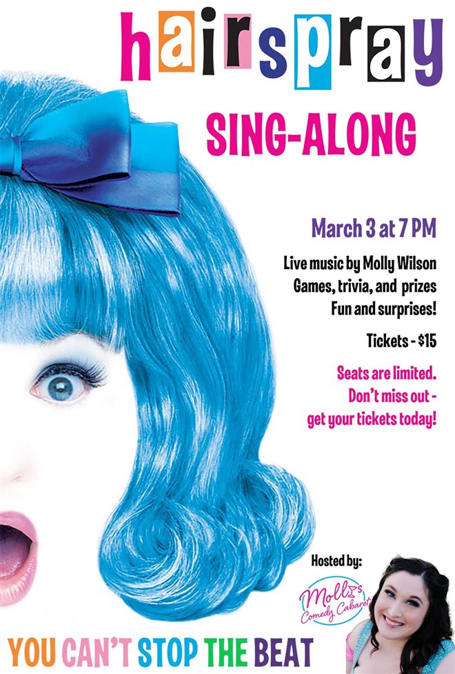 Hairspray Sing-Along Movie Poster