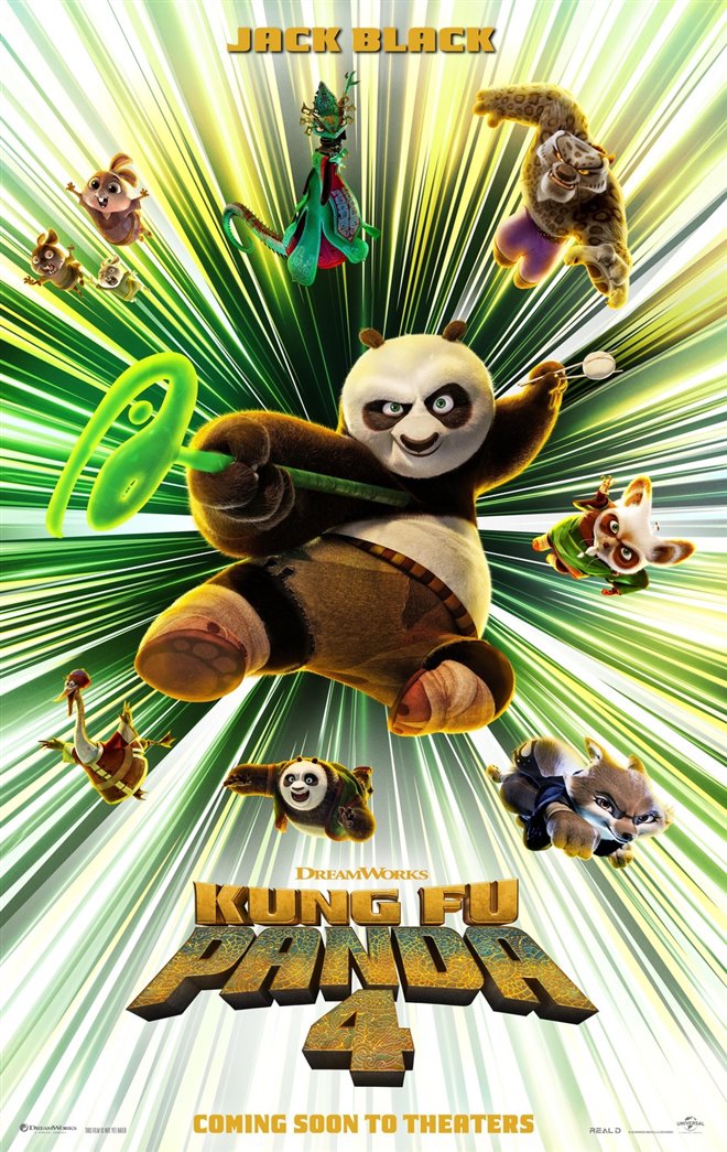 Kung Fu Panda 4 - Pandamonium Event Movie Poster