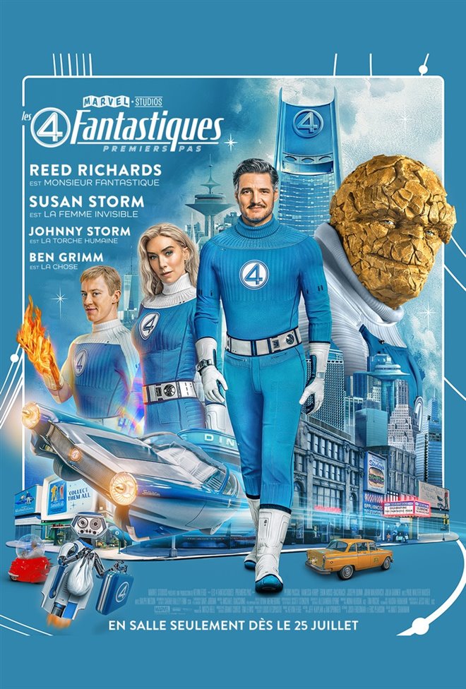 Les 4 Fantastiques : Premiers pas movie large poster.