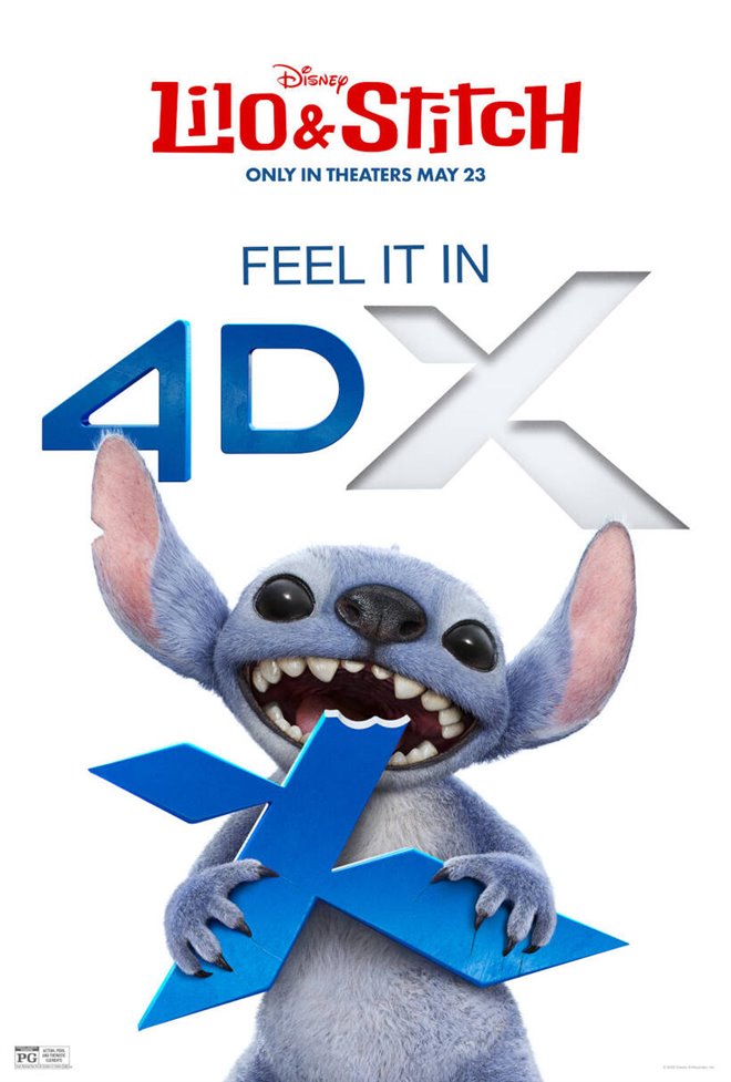Lilo & Stitch 4DX Fan Events Movie Poster
