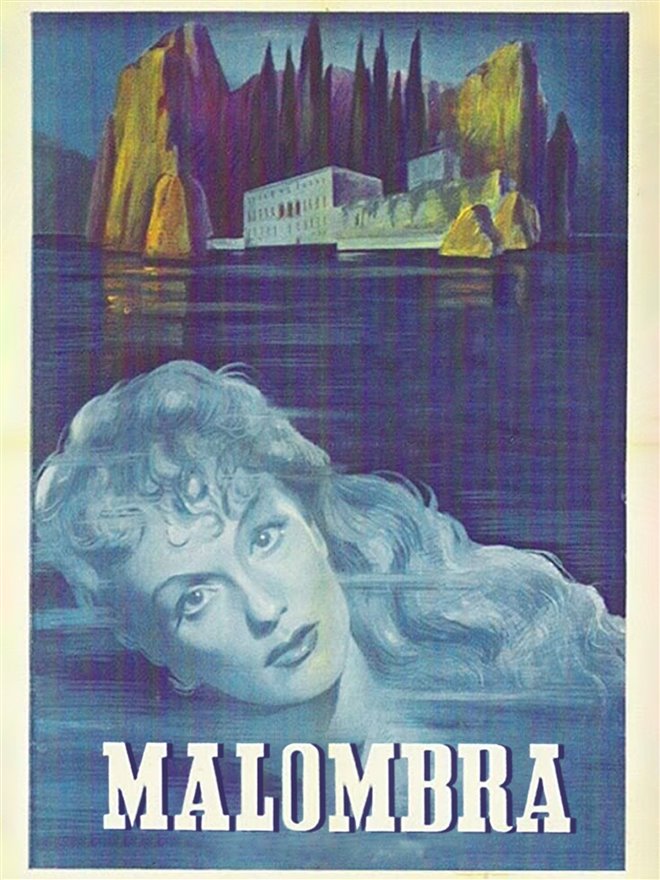 Malombra movie large poster.