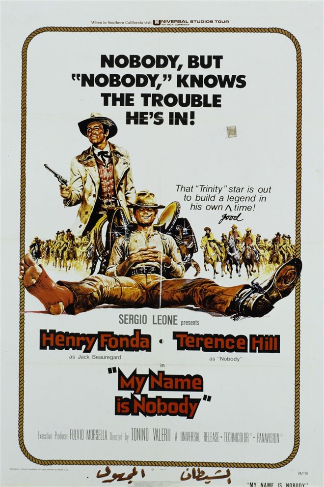 My Name is Nobody movie large poster.