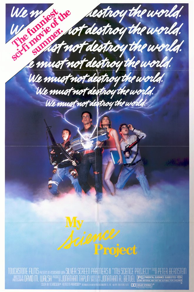 My Science Project Movie Poster