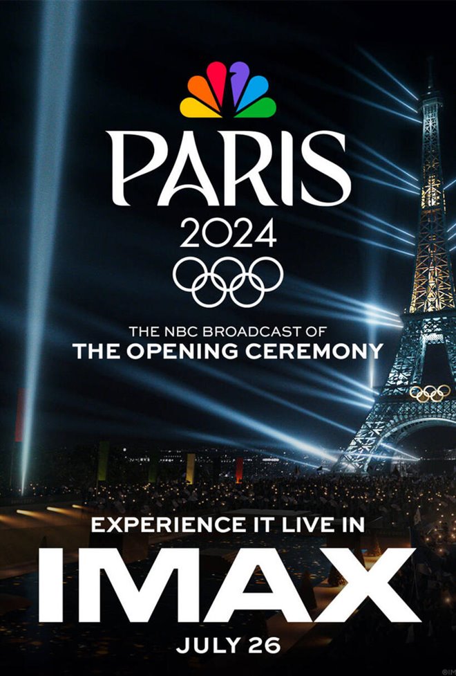 NBC’s Paris Olympics Opening Ceremony in IMAX Movie Poster