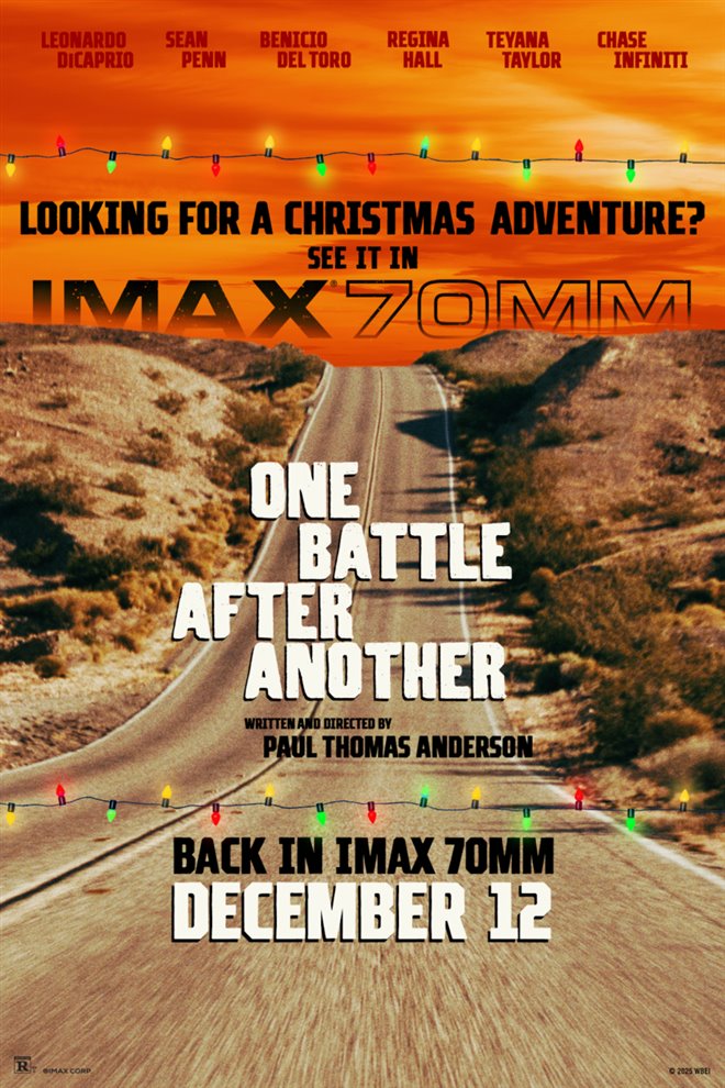 One Battle After Another: The IMAX Experience in 70mm Film Movie Poster