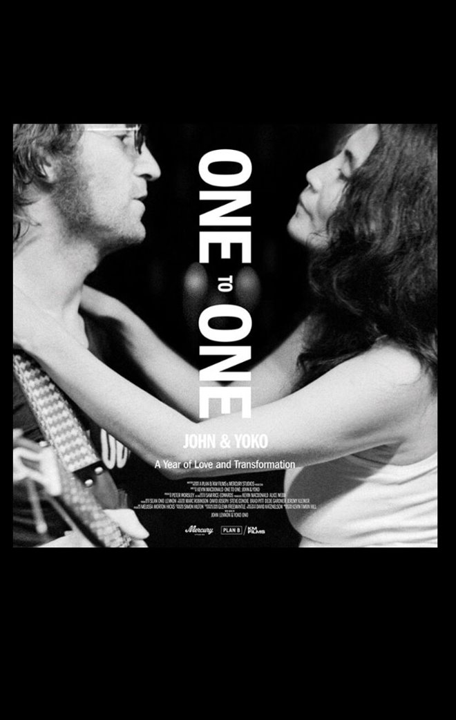 One to One: John & Yoko movie large poster.