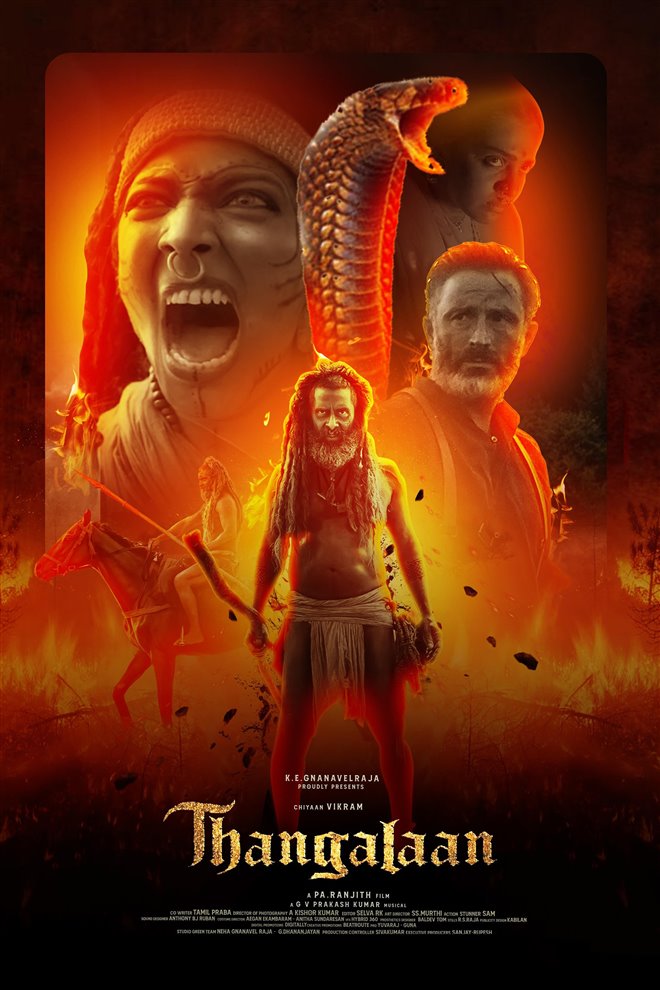 Thangalaan (Tamil) poster