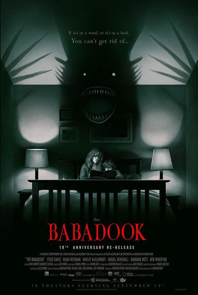 The Babadook 10th Anniversary Movie Poster