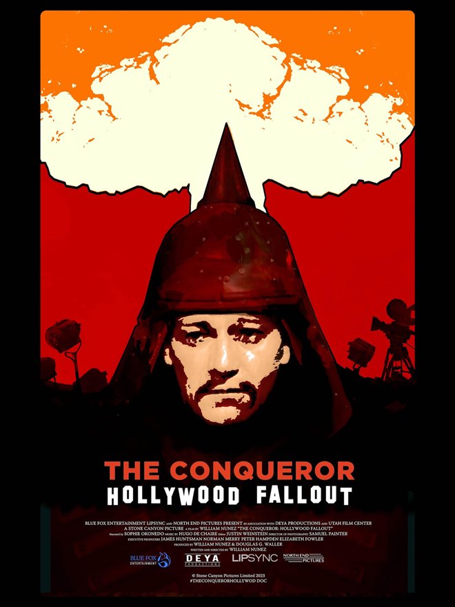 The Conqueror: Hollywood Fallout Movie Poster