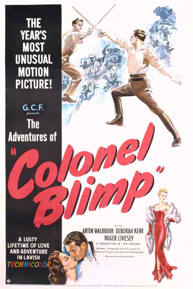 The Life and Death of Colonel Blimp Movie Poster