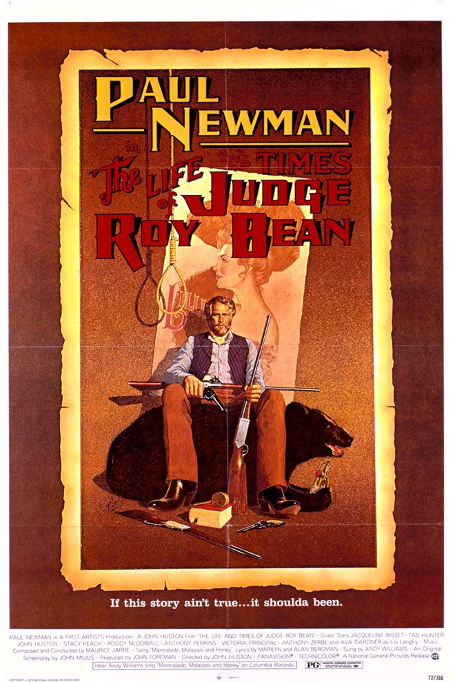 The Life and Times of Judge Roy Bean movie large poster.