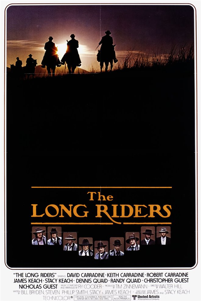 The Long Riders Movie Poster