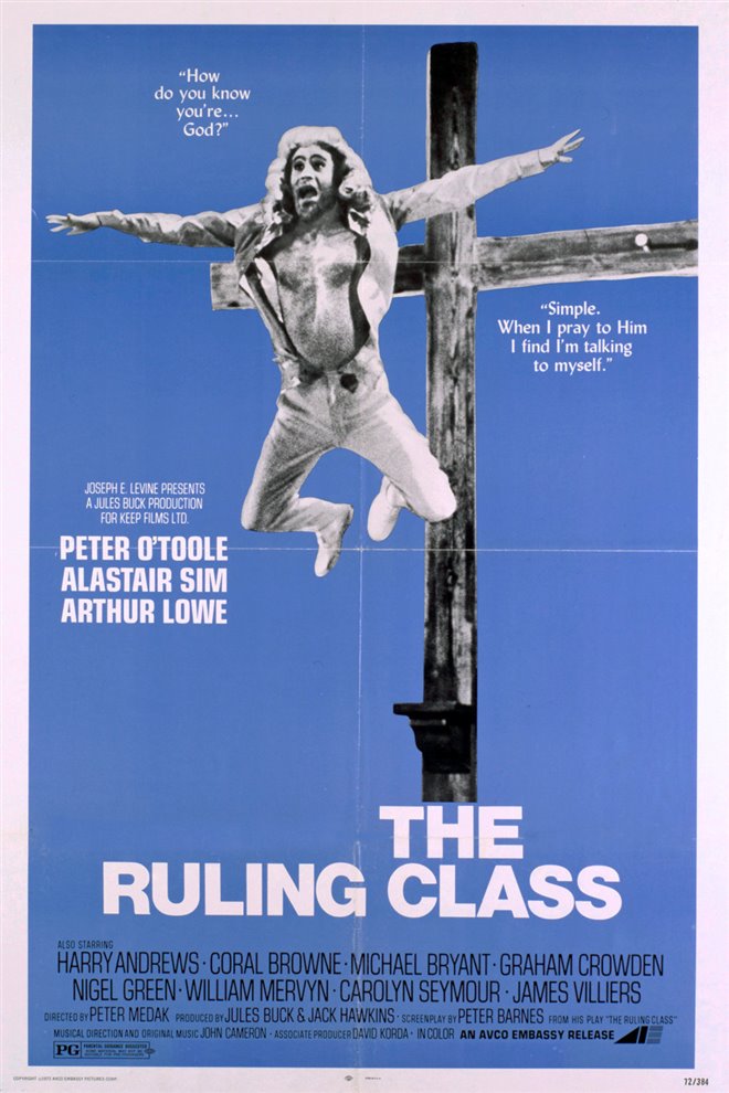 The Ruling Class Movie Poster