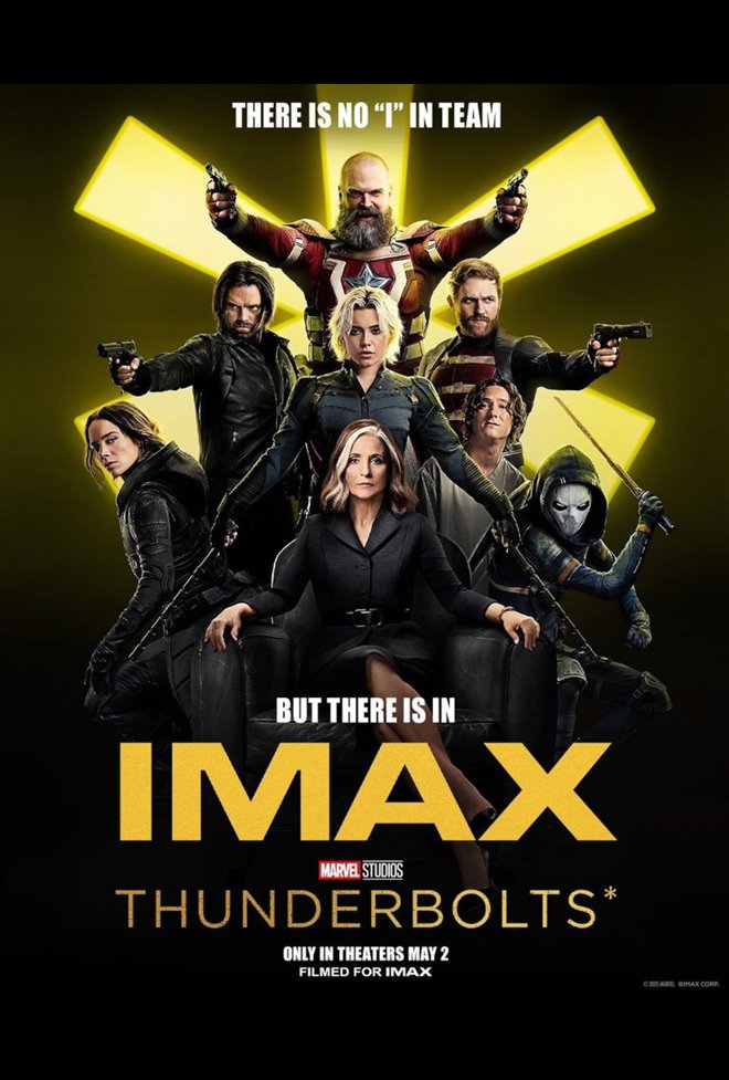 Thunderbolts* IMAX Opening Night Fan Event Movie Poster