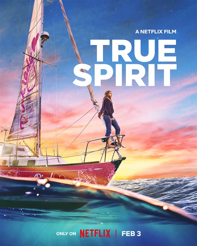 True Spirit (Netflix) movie large poster.