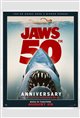 Jaws: 50th Anniversary movie large poster.